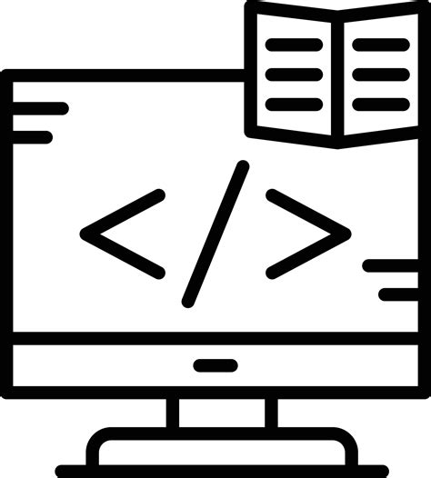 Web Development Line Icon Vector Art At Vecteezy