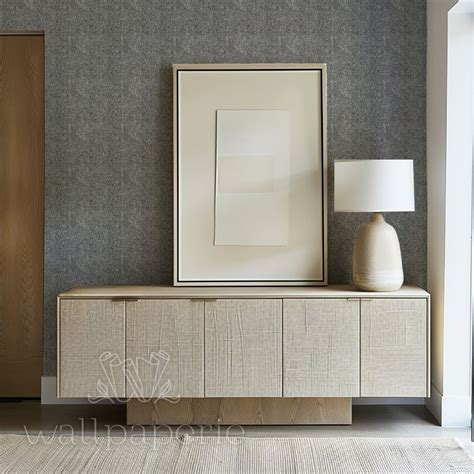 Herringbone Tweed Wallpaperie
