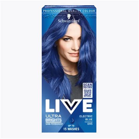 Schwarzkopf Live Semi Permanent Hair Dye Ultra Brights 095 Electric