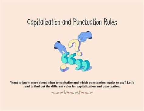 Capitalization And Punctuation Pptx