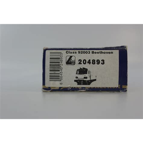Lima L204893 Class 92 Electric 92003 Beethoven In 2 Tone Grey Used