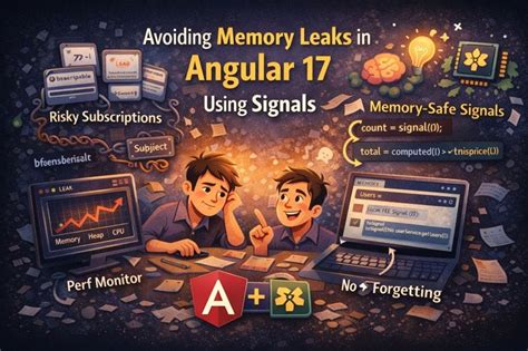 Preventing Memory Leaks In Angular — A Practical Story Series Part 4 By Anjusiva Jan 2026