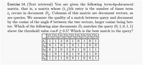 Solved In The Following Exercises All Vectors Are Real Chegg Com