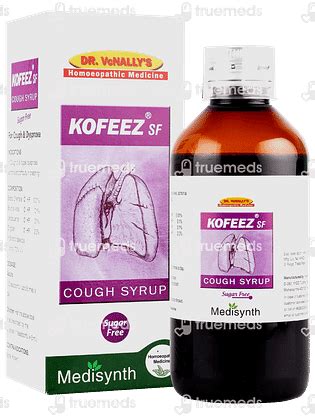 Medisynth Kofeez Sugar Free Cough Syrup 200 Ml Uses Side Effects
