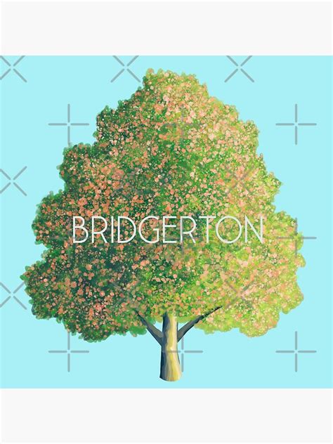 Bridgerton Tree Drawing Poster For Sale By Laughingplace55 Redbubble