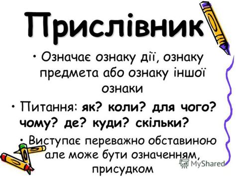 Прислівник як частина мови Українська мова та література
