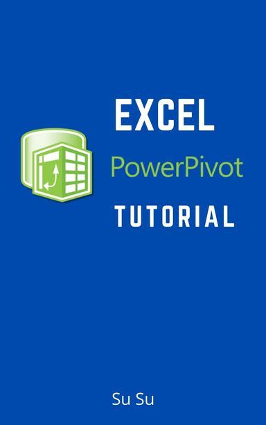 The Excel Powerpivot Logo On A Blue Background