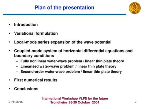 A General Variational Formulation Of The Hydroelastic Problem With Application To Vlfs Over