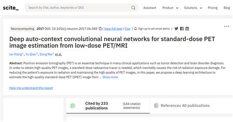 Citation Report Deep Auto Context Convolutional Neural Networks For