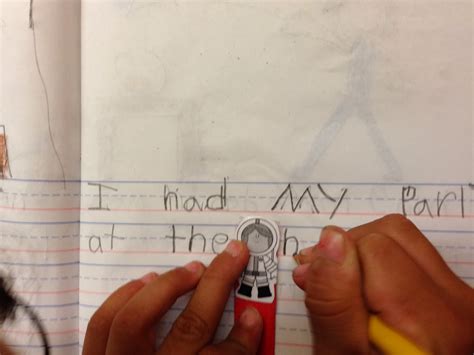 Spacing Between Words Time 4 Kindergarten