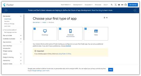 آموزش نصب فلاتر flutter