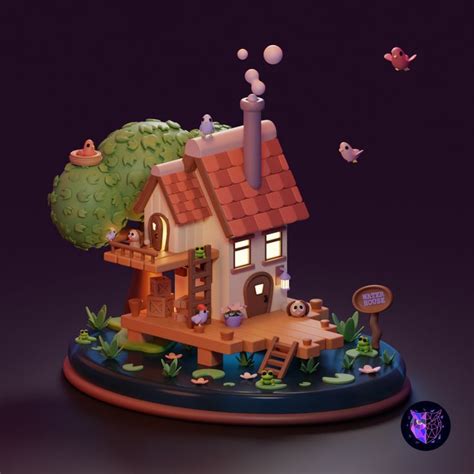 Follow Me On Instagram For More 3d Illustrations 3dartowl