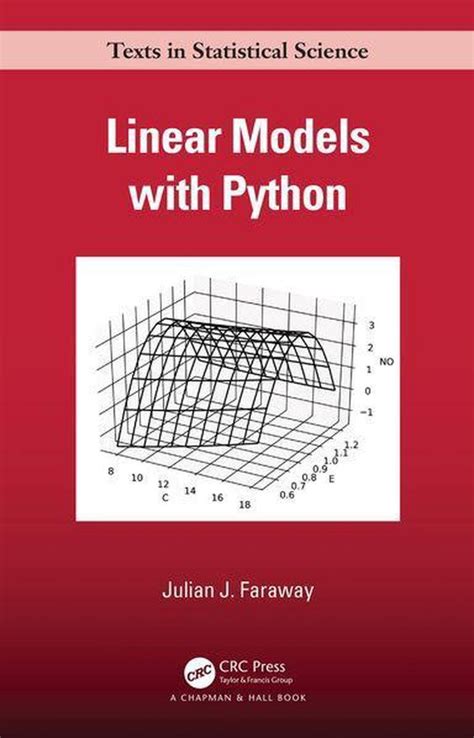 chapman and hall crc texts in statistical science linear models with