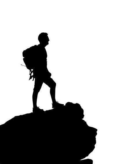 절벽 산 실루엣 · Pixabay의 무료 이미지