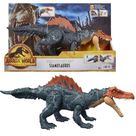 Mattel Jurassic World Dinozaur PotĘŻny Atak Siamosaurus Syjamozaur