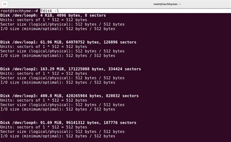 Four Ways To List All Disk Partitions In Ubuntu Tech Hyme