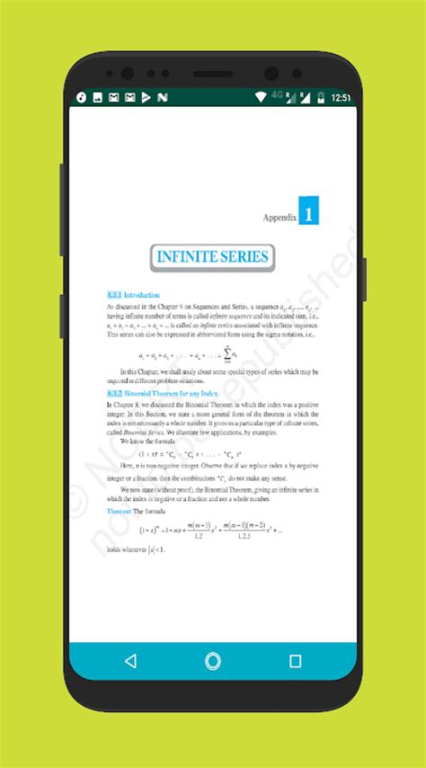 Android 용 Class Xi Mathematics Textbook Apk 다운로드