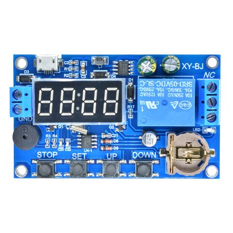 【100 Original】diymorereal Time Timing Switch Relay Module Control Clock Synchronization Delay