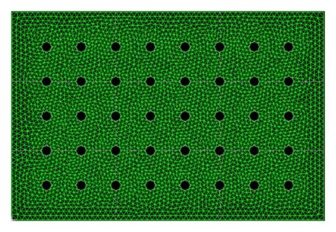 Examples Of The Finite Element Model Of The Perforations Fixed Hole