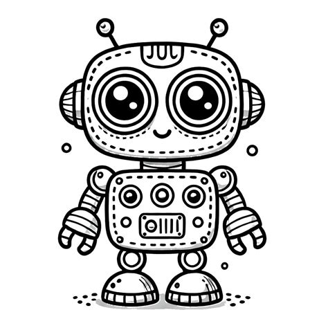 24 Coloriage Robot Gratuit Laventure Robotique Commence Ici