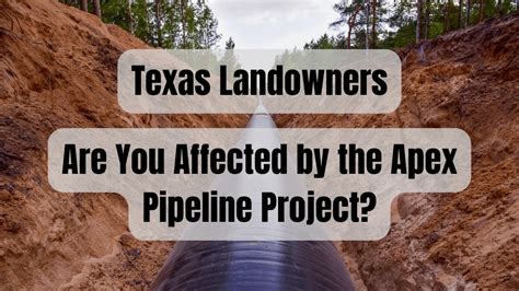 Are You Affected By The Apex Pipeline Or Targa 562 Mile Pipeline