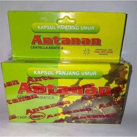 Jual Kapsul Antanan Obat Asam Urat Pegal Linu Rematik Kolestrol