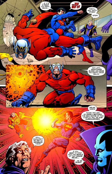 Orion Vs Superman Battles Comic Vine