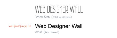 Css3 Font Face Design Guide Web Designer Wall Design Trends And