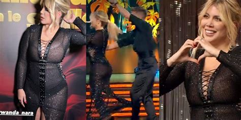 Wanda Nara Brilló En La Tv Italiana Y Bailó Una Canción Con Una