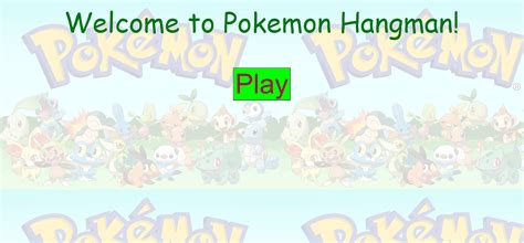 Github Aatmaj Zephyrhangman Pokemon Hangman Gotta Catch Em All