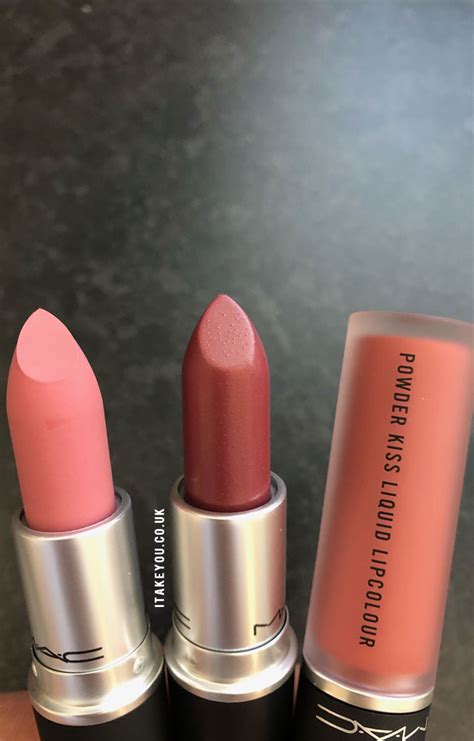 Reverence vs Capricious Mac Lipsticks & Mull It Over Lipcolour