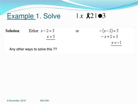 Ppt Lesson 2 Modulus Function Powerpoint Presentation Free Download Id 8993239