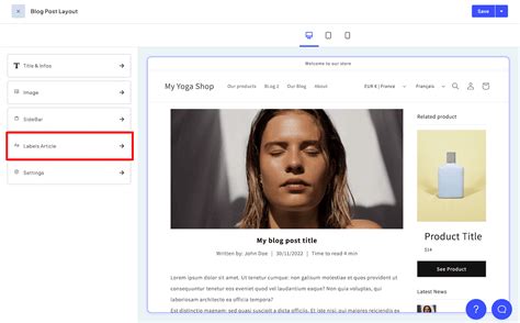 Getting Started How To Create A Blog Post Layout