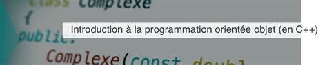 Reddit Comments On Introduction à La Programmation Orientée Objet En