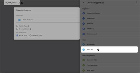 Google Tag Manager Just Links Click Event Firing Triggers Not