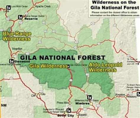 Map Of National Forrest National Forest Maps Hiking Maps Trail Maps