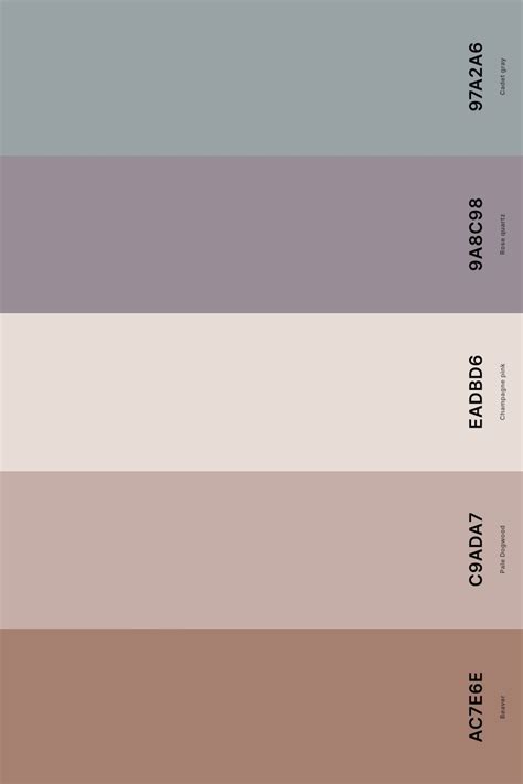 25 Best Aesthetic Color Palettes With Names And Hex Codes Artofit