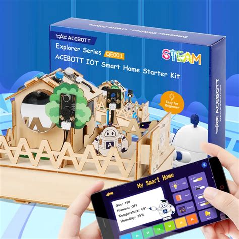 Acebott Esp32 Smart Home Iot Starter Kit Robocraze