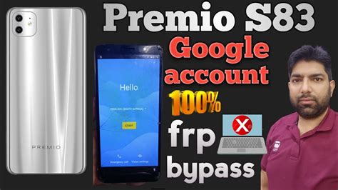 How To Frp Bypass Premio S83 Premio S83 Frp Bypass Youtube