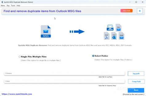 Sysinfo Msg Duplicate Remover Download Free Windows 2310 Softpedia