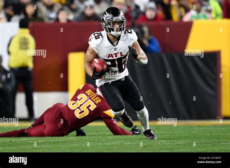 Atlanta Falcons Running Back Avery Williams 26 In Action During The