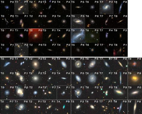 example images from source sdss data top and target decals data