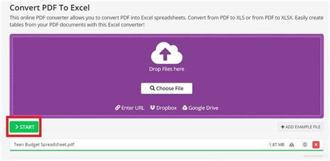 How To Convert A Pdf To A Microsoft Excel Spreadsheet Make Tech Easier