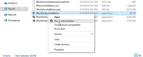 How To Install VirtualBox Guest Additions In Windows 10