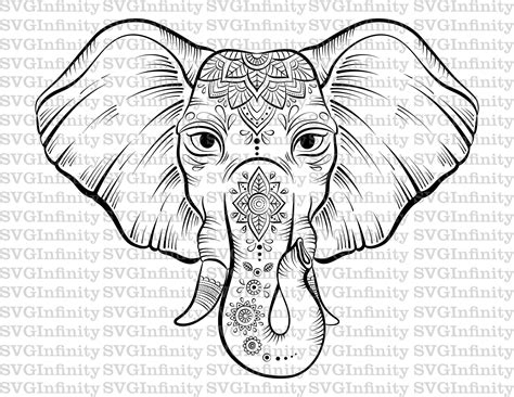 How To Draw A Mandala Elephant Step By Step