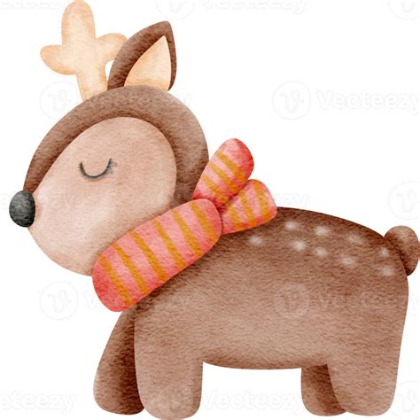 Linda Acuarela Navidad Clpart 54043531 Png