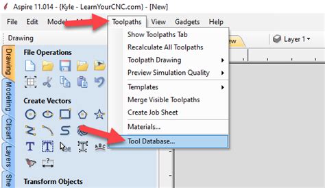 How To Add CNC Bits To Vectric Tool Database Learn Your CNC Help Center
