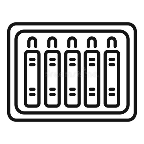 Black And White Illustration Of Usb Hub Stock Vector Illustration Of Tech Multiple