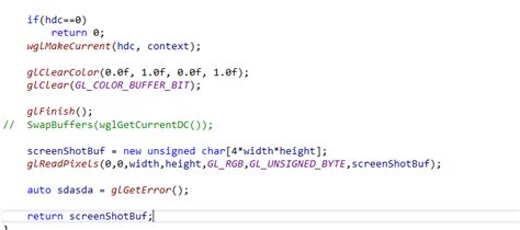Glreadpixels读出来全是黑色 Csdn问答