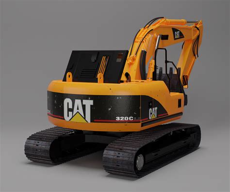 Caterpillar 320c Lu Cgtrader
